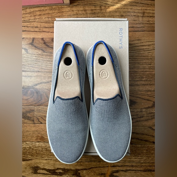 Rothy's | Shoes | Rothys Mens Gray Slipon Shoes Anchor | Poshmark